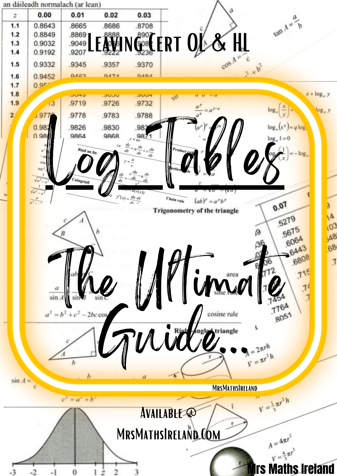 Log Tables - The Ultimate Guide (LCOL &amp; LCHL) – Mrs Maths Ireland