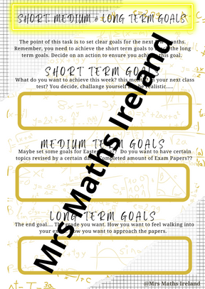 Revision Kit – Mrs Maths Ireland