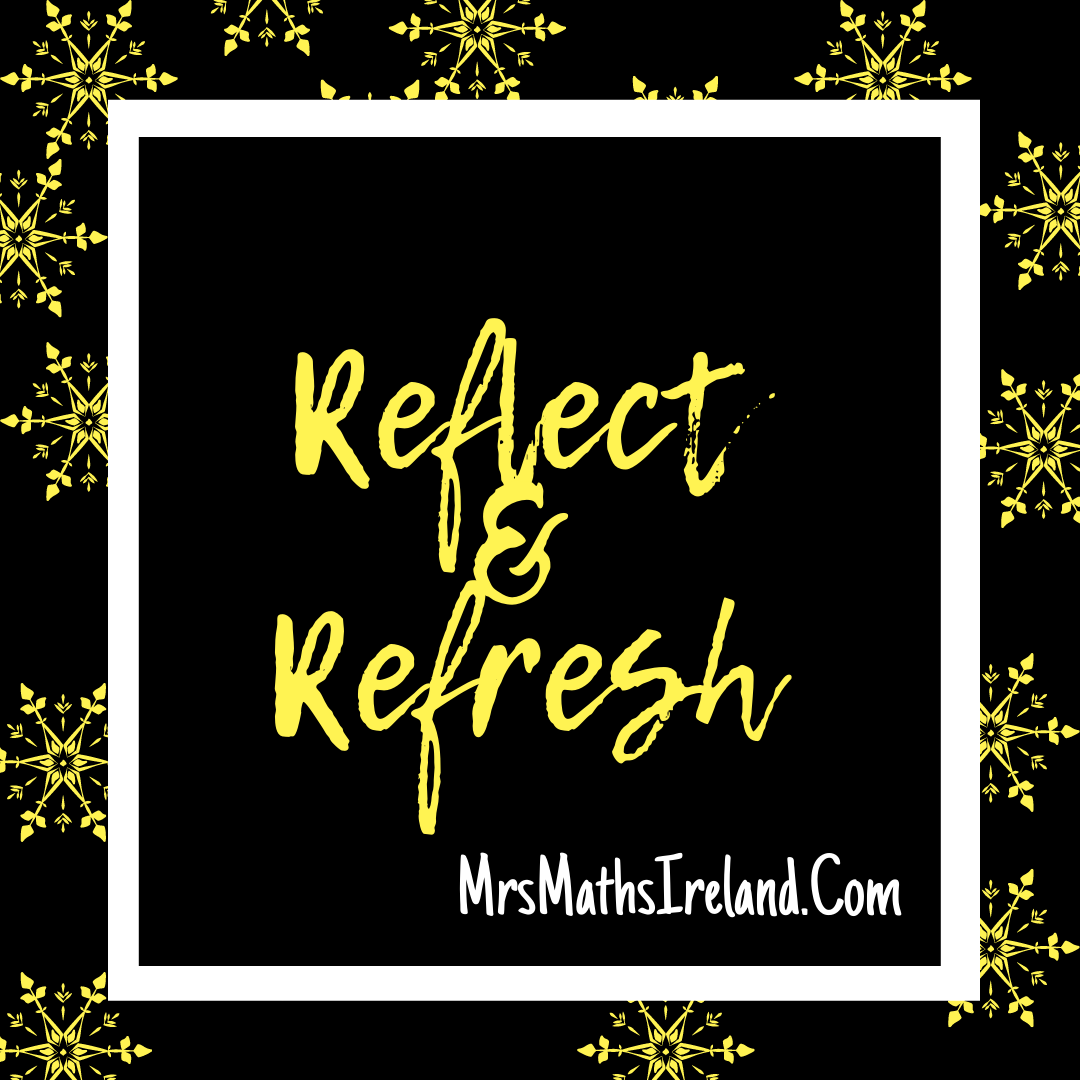 Reflect & Refresh Worksheet – Mrs Maths Ireland